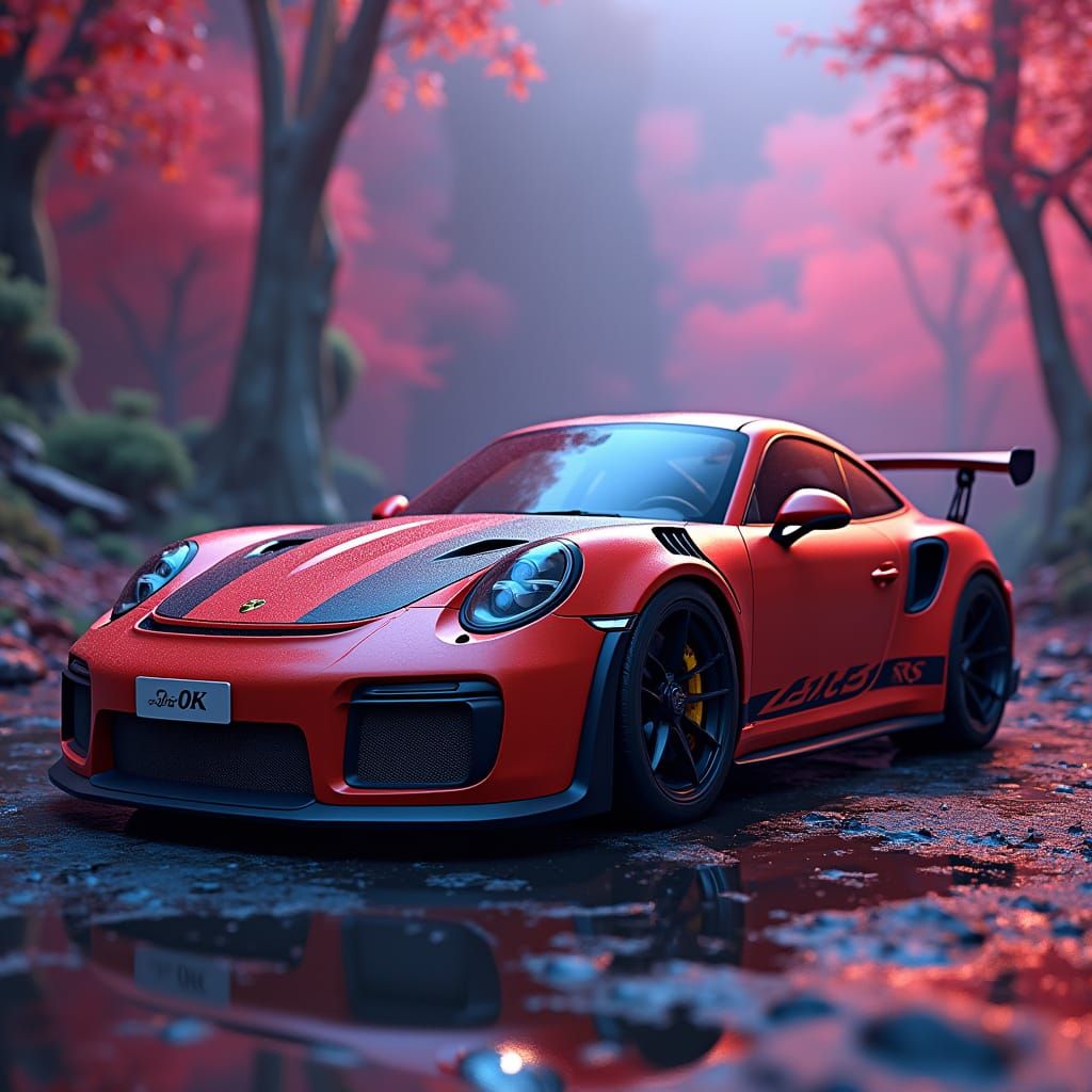 porsche 911 gt3 rs 991.1 - Hyper-Realistic Porsche 911 GT3...