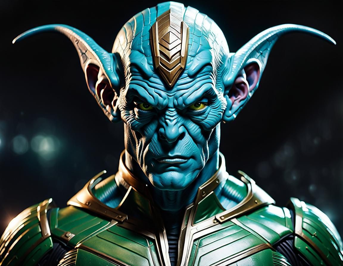 vintage photo of Insanely detailed Full-body color portrait of hybrid ...