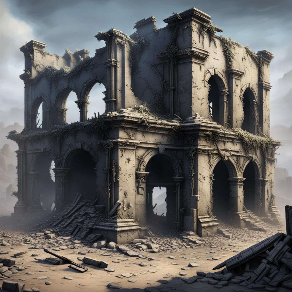 Ruins - AI Generated Artwork - NightCafe Creator