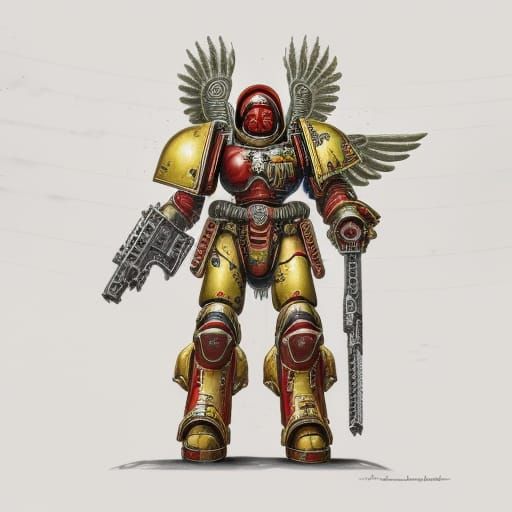 Blood_Angels - AI Generated Artwork - NightCafe Creator