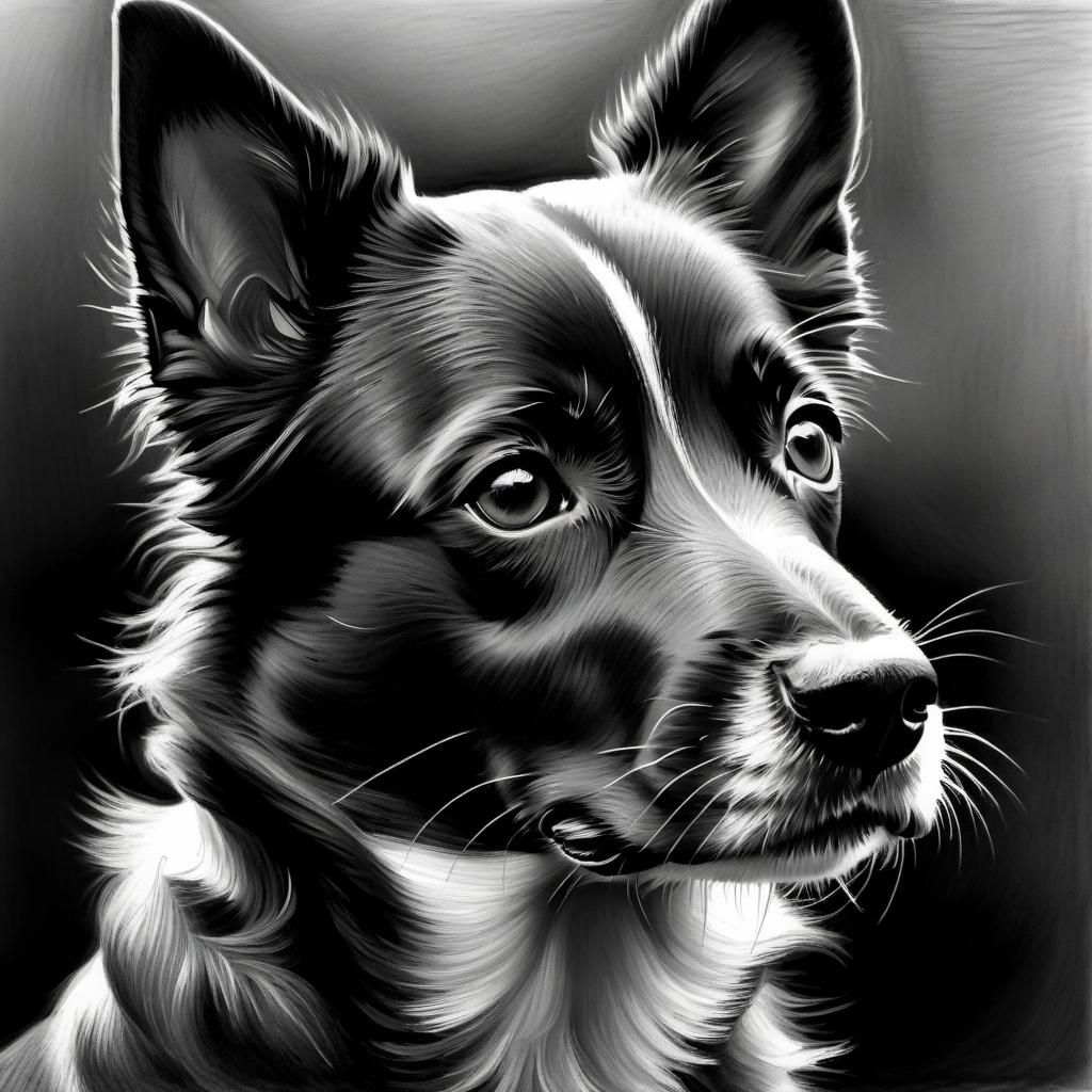 Portrait of a dog - AI Generated Artwork - NightCafe Creator