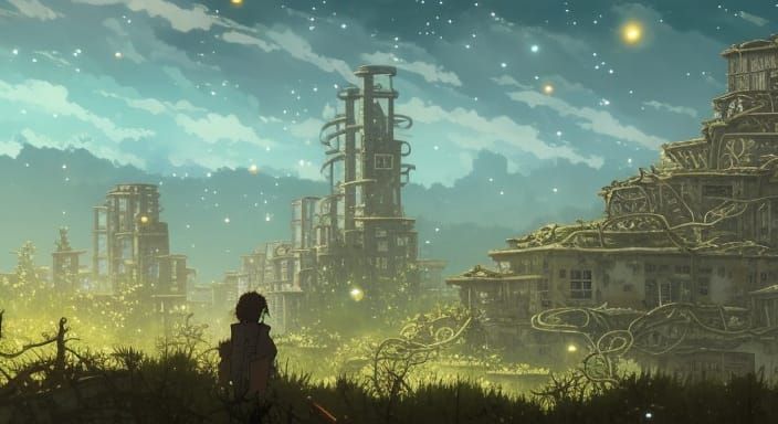 Steampunk Ruins - AI Generated Artwork - NightCafe Creator