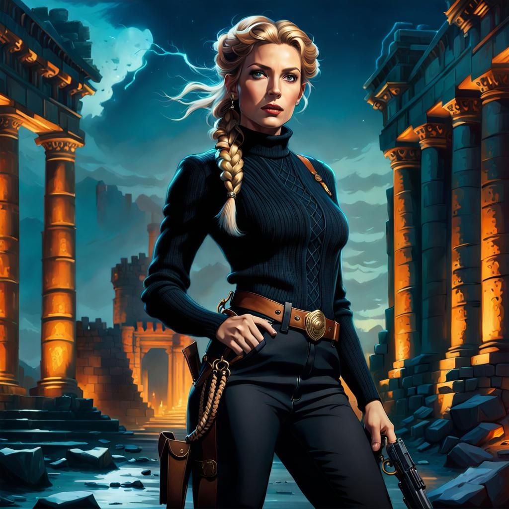 Helga Sinclair - AI Generated Artwork - NightCafe Creator