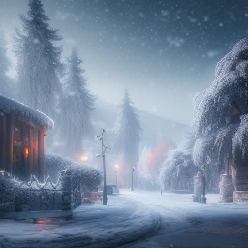 snow - AI Generated Artwork - NightCafe Creator