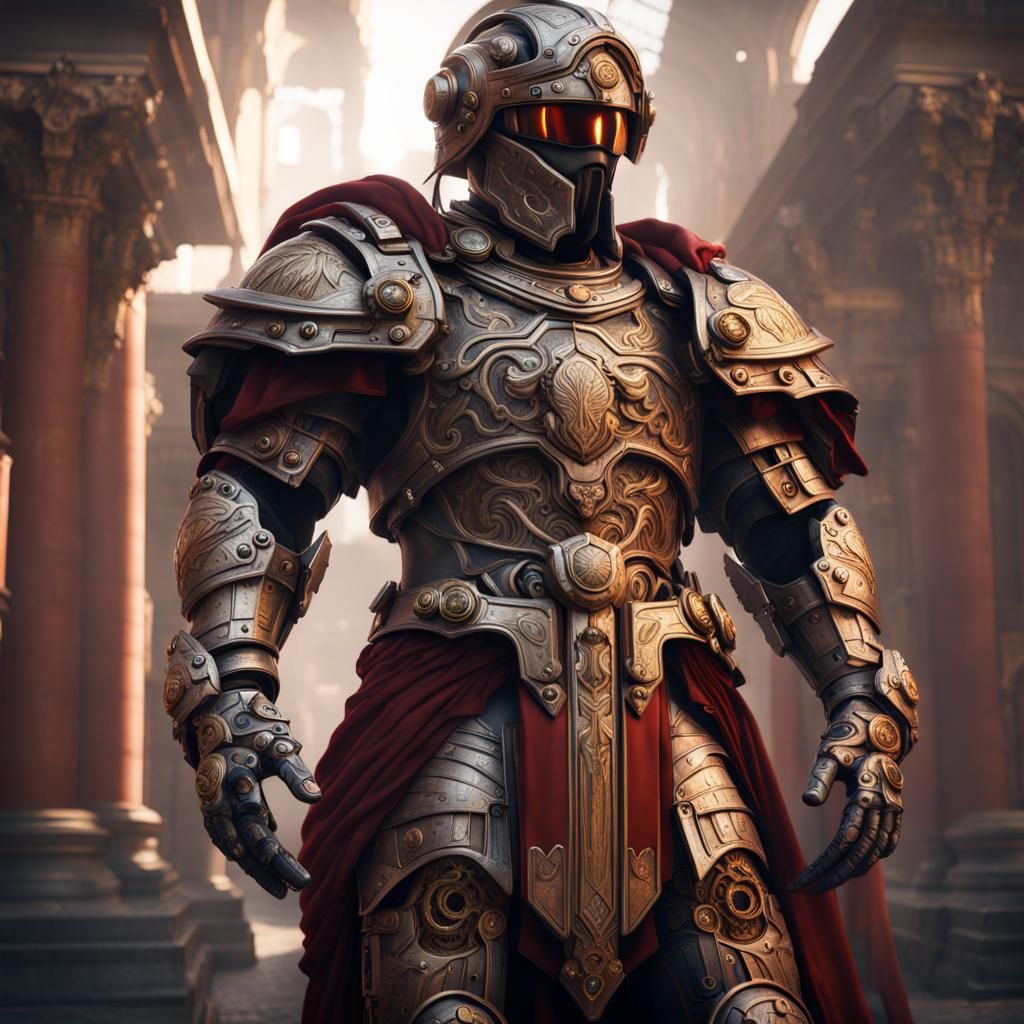 Holy Roman Captain - AI Generated Artwork - NightCafe Creator