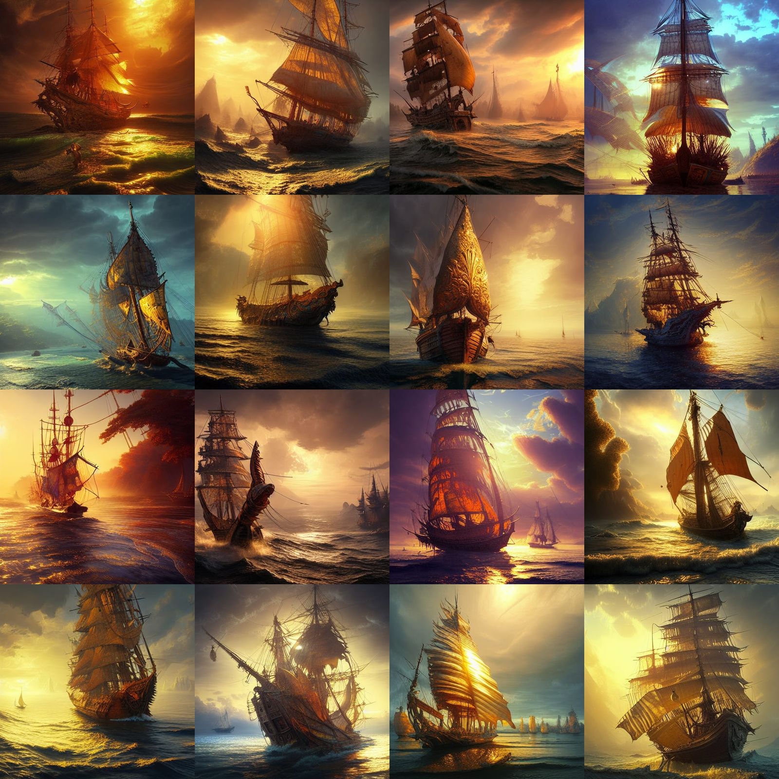 beautiful Barque - AI Generated Artwork - NightCafe Creator