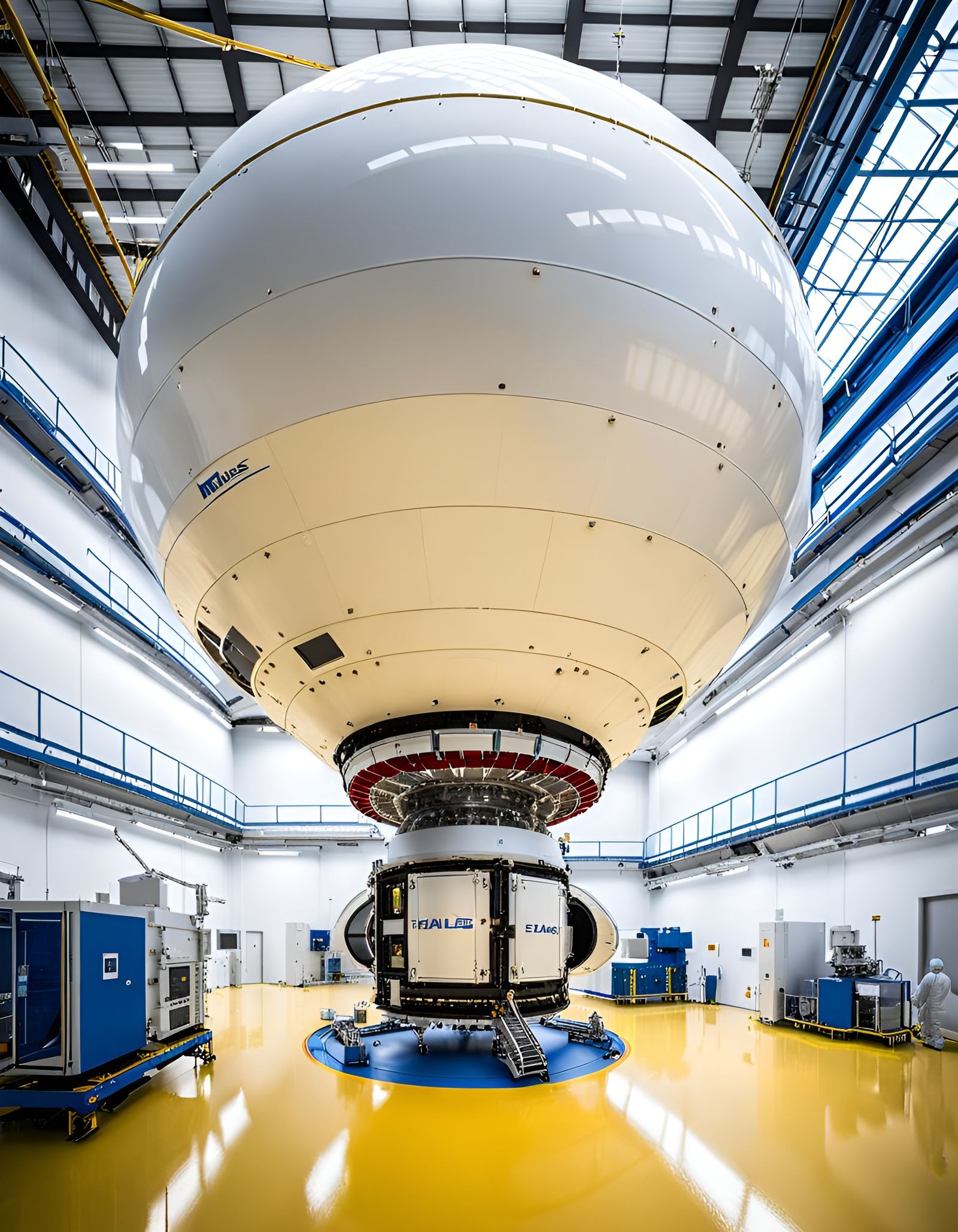 NASA Research Facility - 02 - AI Generated Artwork - NightCafe Creator