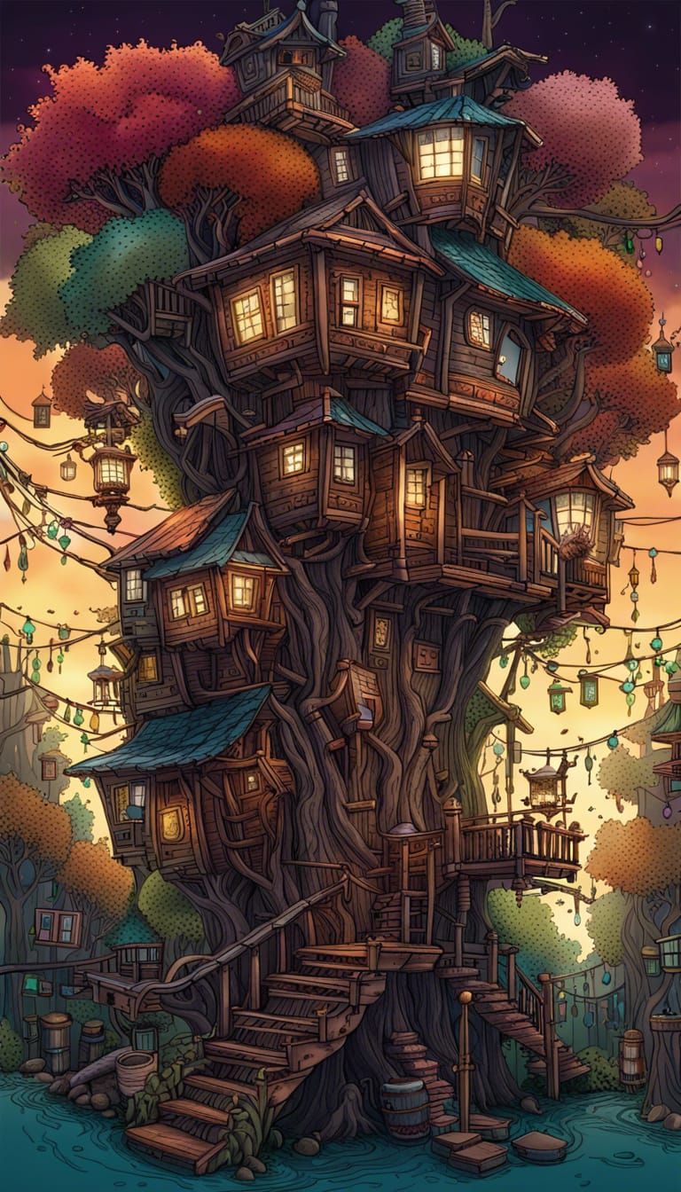 Whimsy and mayhem - AI Generated Artwork - NightCafe Creator