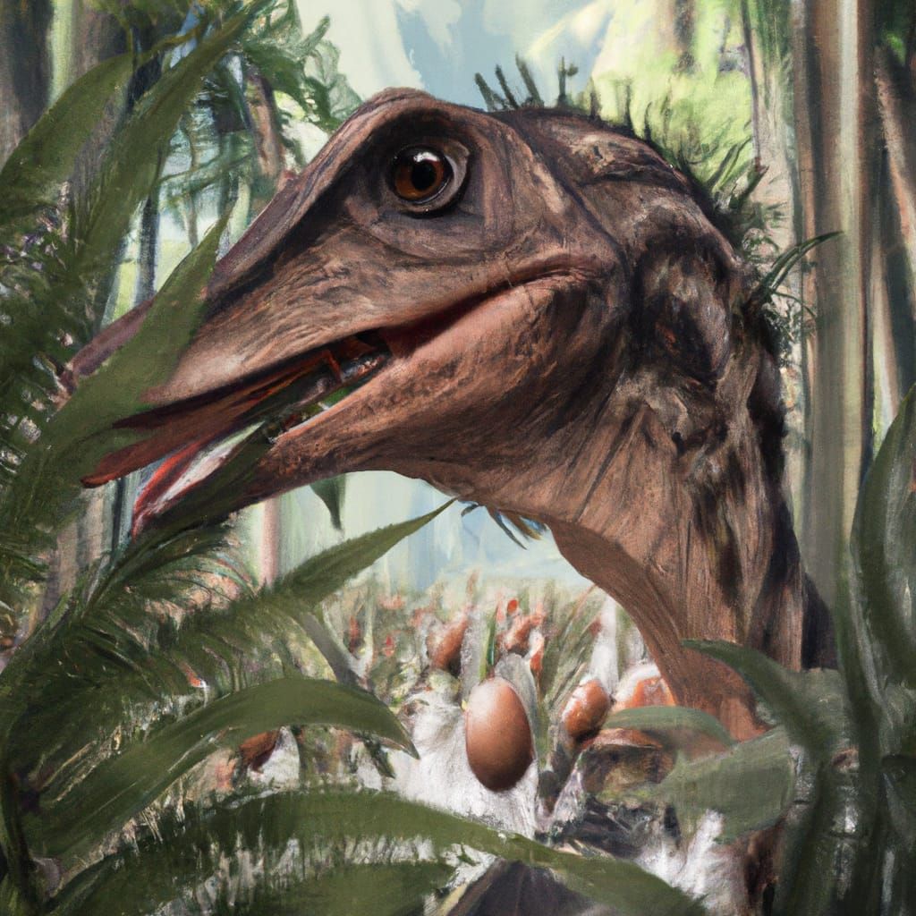 Troodontid - AI Generated Artwork - NightCafe Creator