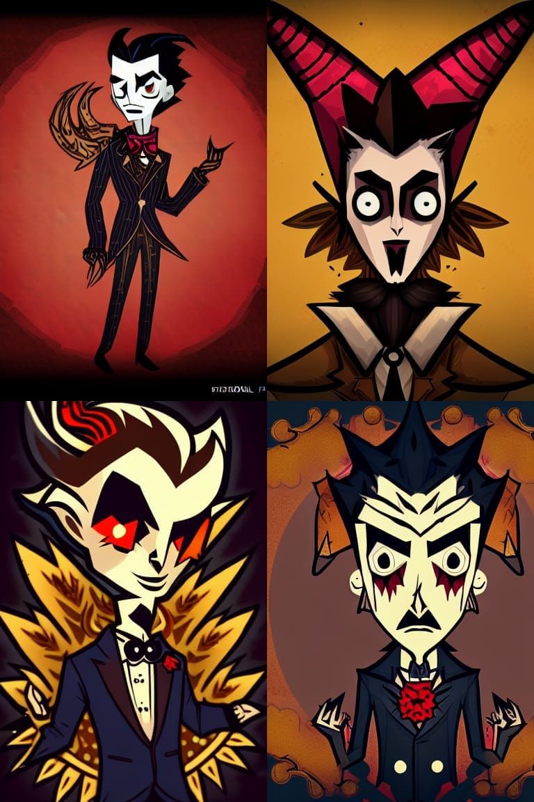 Klei style - Haute Coutre Dapper Devil - AI Generated Artwork ...