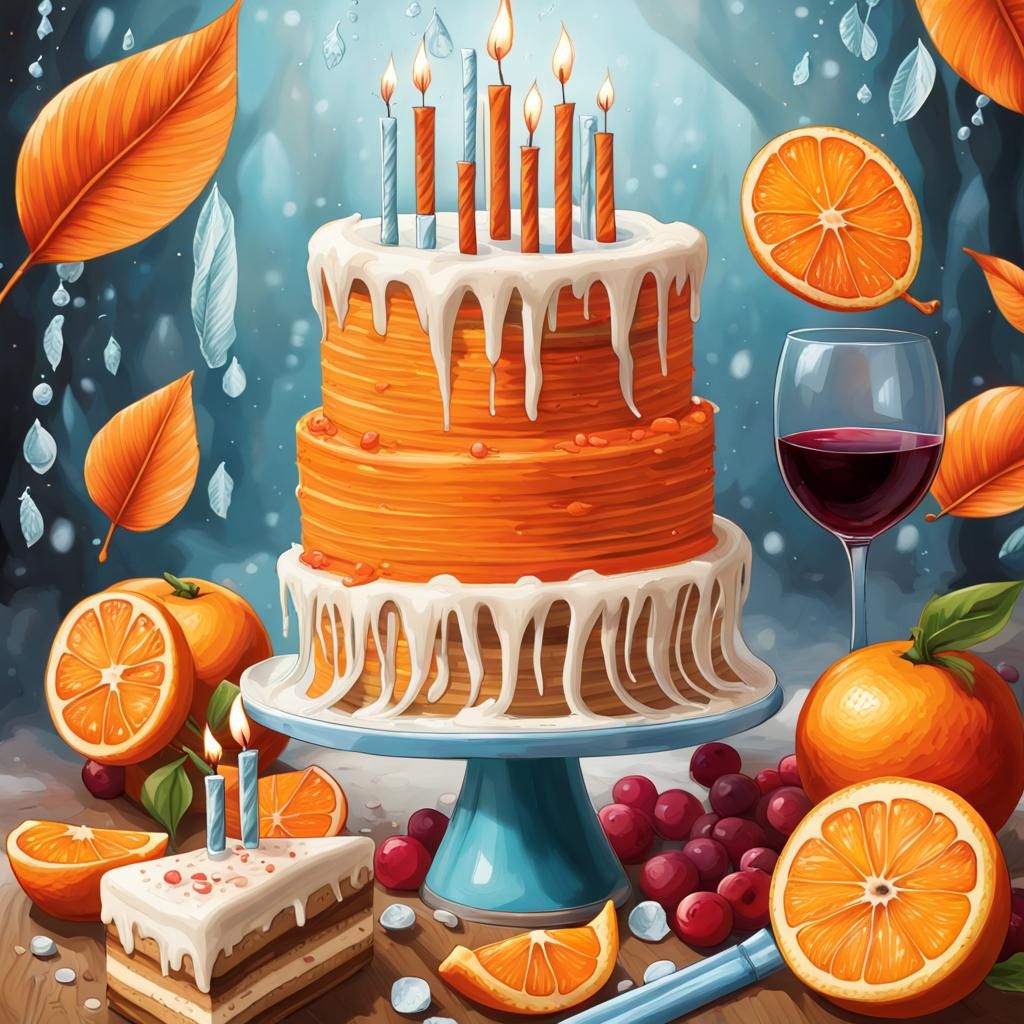 Theme : Crazy Birthday party - AI Generated Artwork - NightCafe Creator