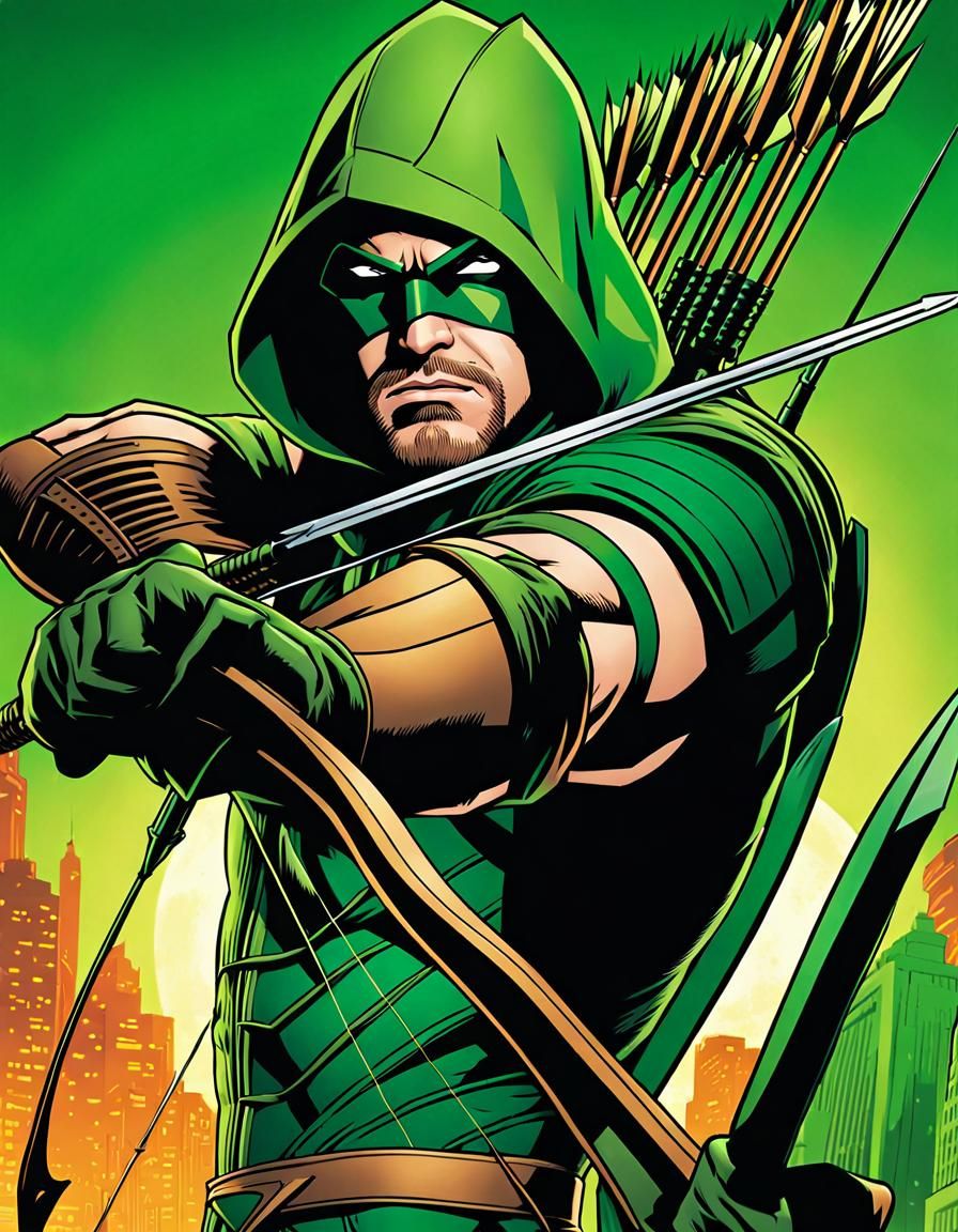The Last Green Arrow - AI Generated Artwork - NightCafe Creator