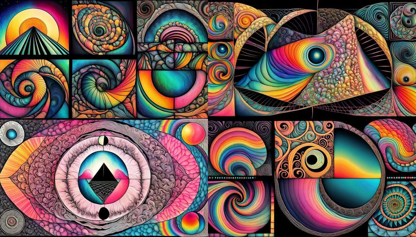 Psychedelic Prism Artwork Inspired by Pink Floyd's... - AI Art