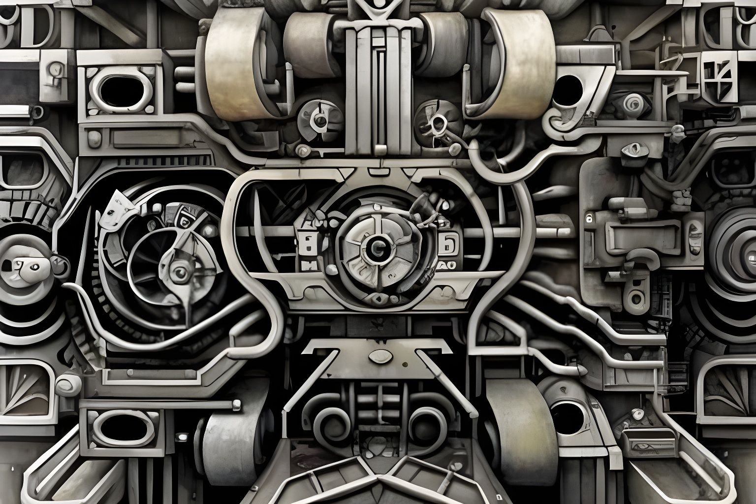 Gallery: Geometric psy-sci-fi 24jun23 - AI Generated Artwork ...