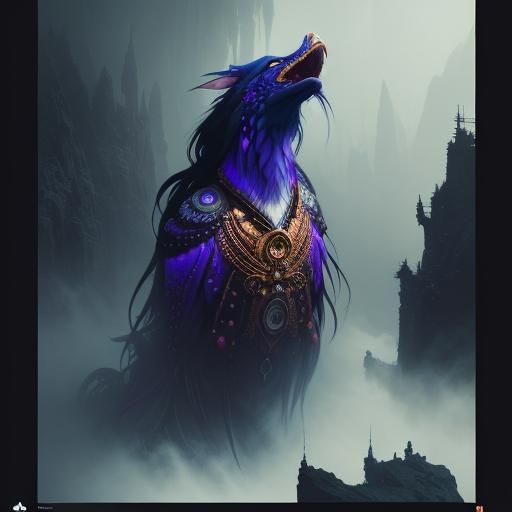 Howl - AI Generated Artwork - NightCafe Creator