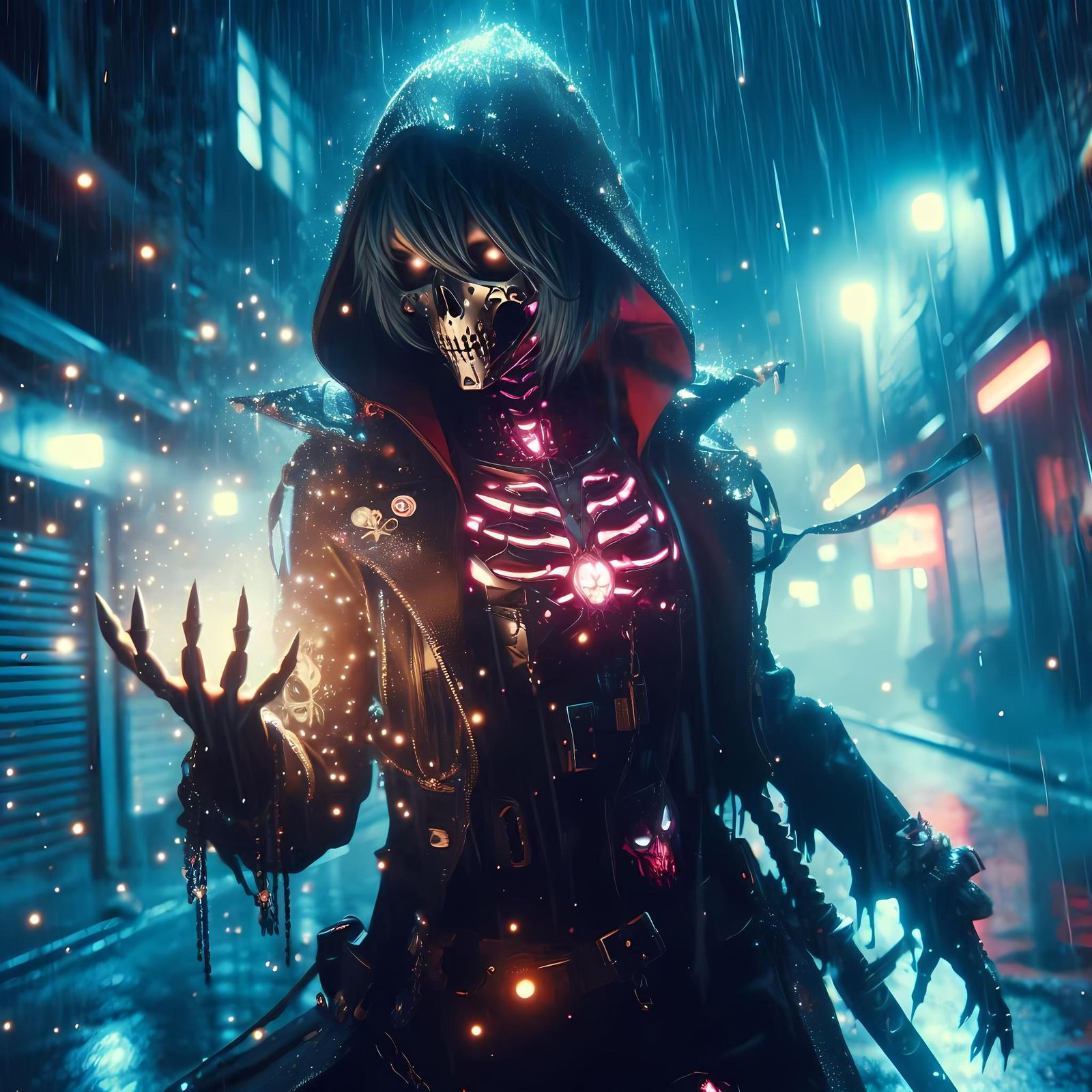 The death's essence - AI Generated Artwork - NightCafe Creator