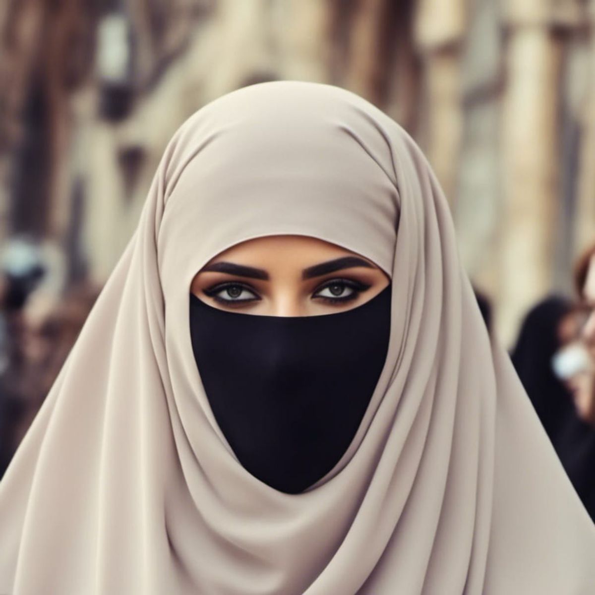 bbw curvy hijab - AI Generated Artwork - NightCafe Creator