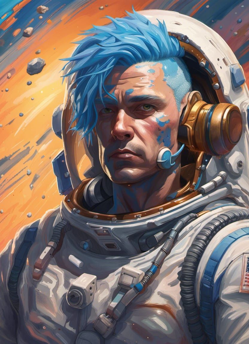 Sexy Astronaut Ai Generated Artwork Nightcafe Creator