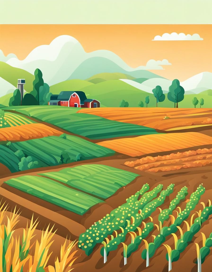 Farm - AI Generated Artwork - NightCafe Creator