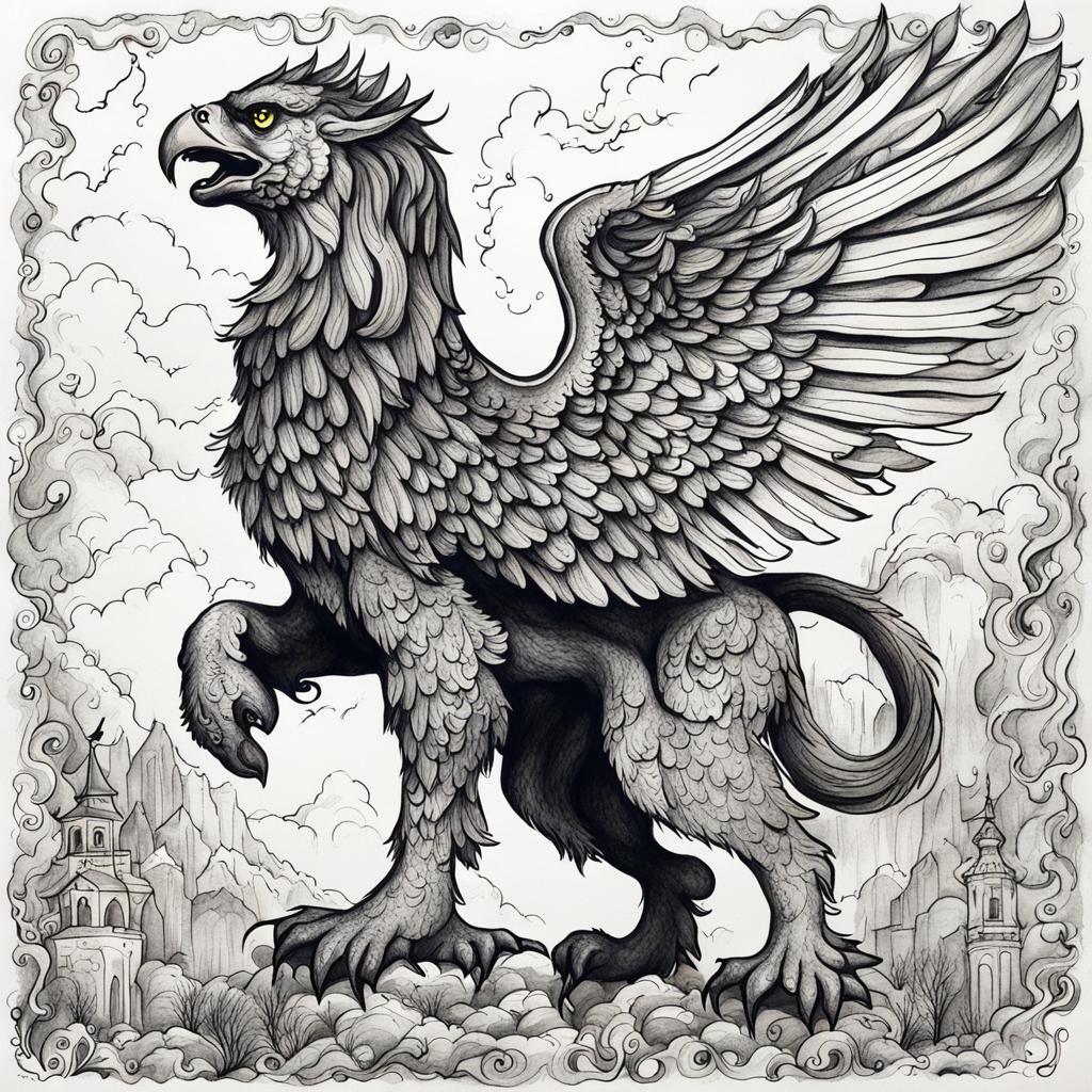 Griffin - AI Generated Artwork - NightCafe Creator