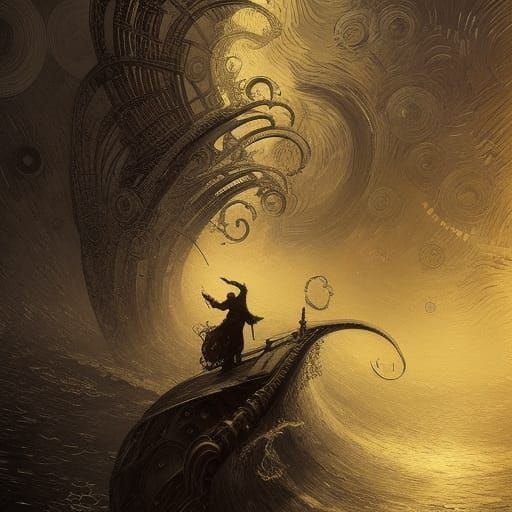 Swirly stuff - AI Generated Artwork - NightCafe Creator