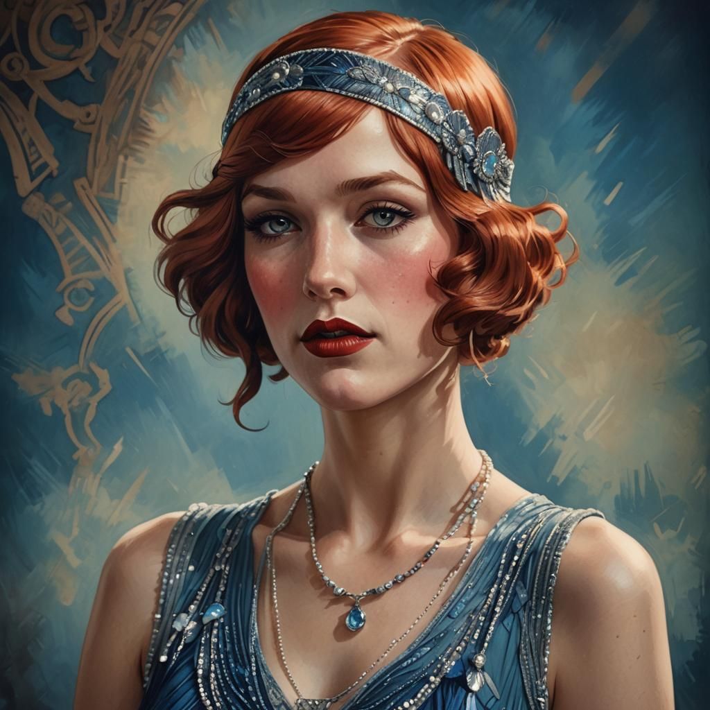 Marilyn Deshane - RP Character in the 1920's - AI Generated Artwork ...