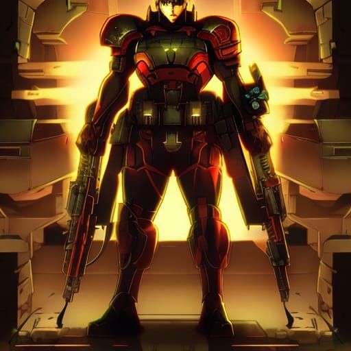 Mecha Armor - AI Generated Artwork - NightCafe Creator