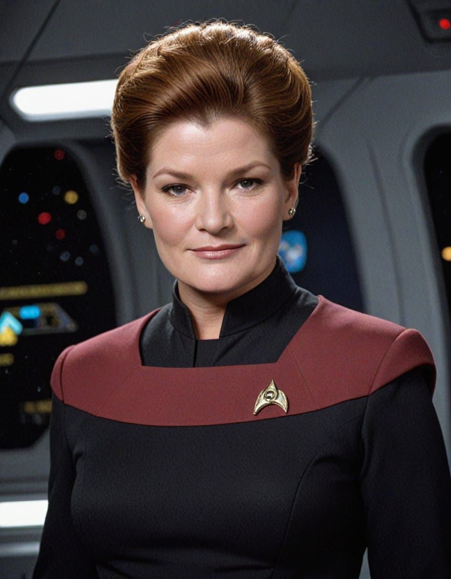 Admiral Kathryn Janeway - Kate Mulgrew as Captain Kathryn Ja...