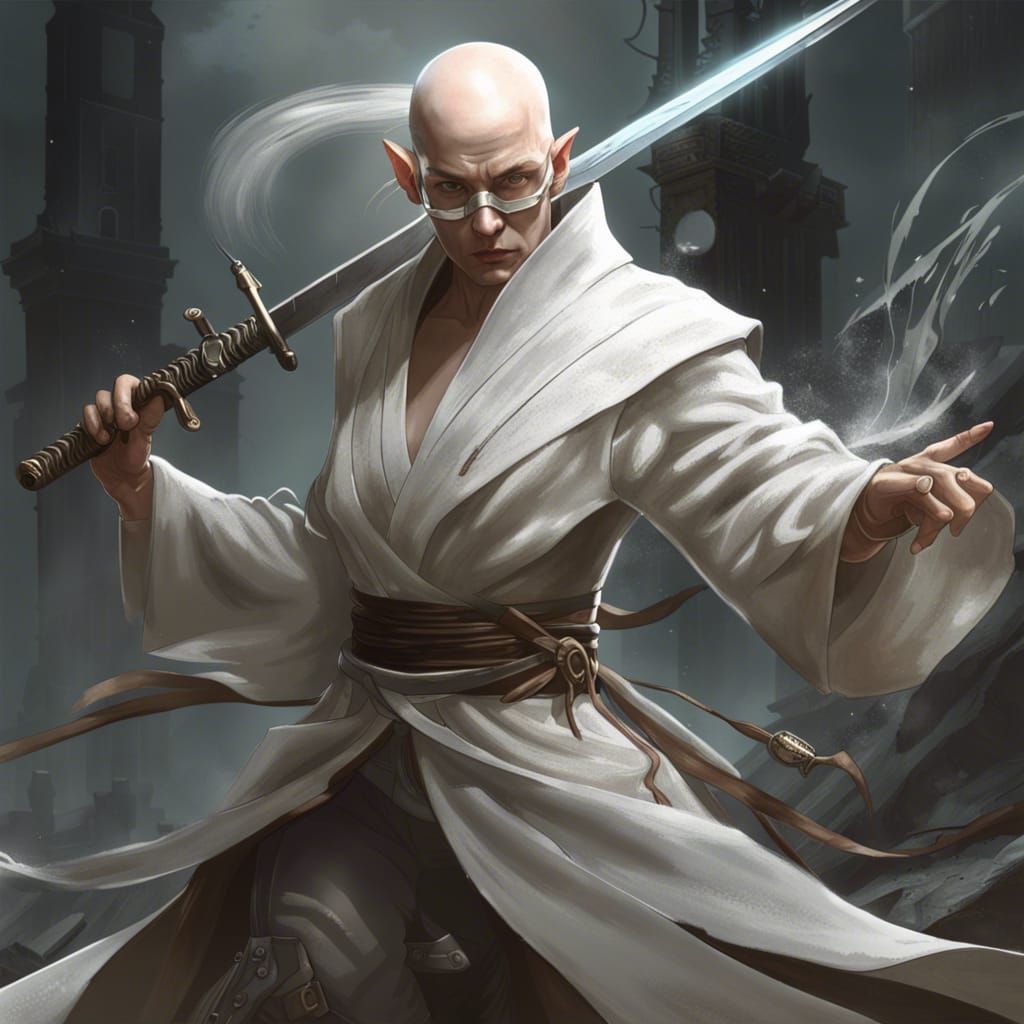 Elf Samurai - AI Generated Artwork - NightCafe Creator