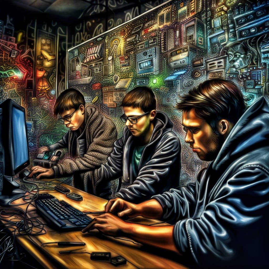 Computer Support - AI Generated Artwork - NightCafe Creator