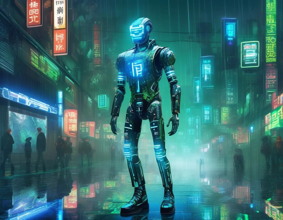 human-android hybrid - AI Generated Artwork - NightCafe Creator