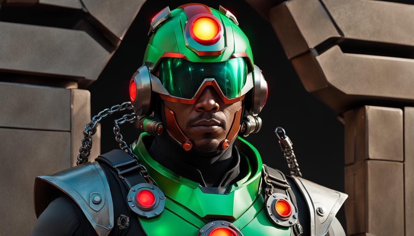 A Cyclops Laser Guardsman - AI Generated Artwork - NightCafe Creator