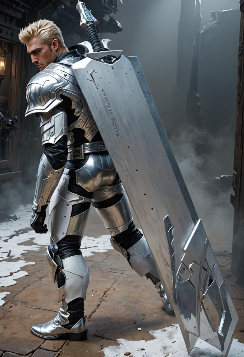 Neo-Cowboy Mech Slayer - AI Generated Artwork - NightCafe Creator