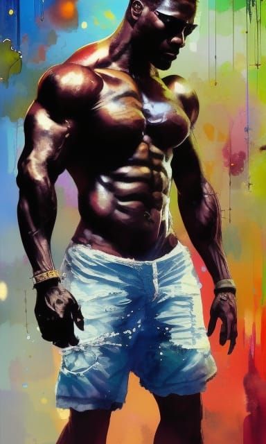 Strongman - AI Generated Artwork - NightCafe Creator