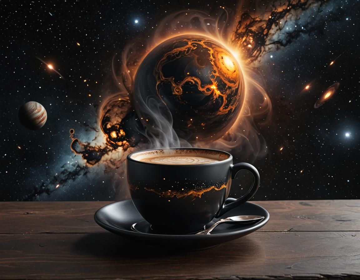 Coffee, anyone? 😉 ☕ - AI Generated Artwork - NightCafe Creator
