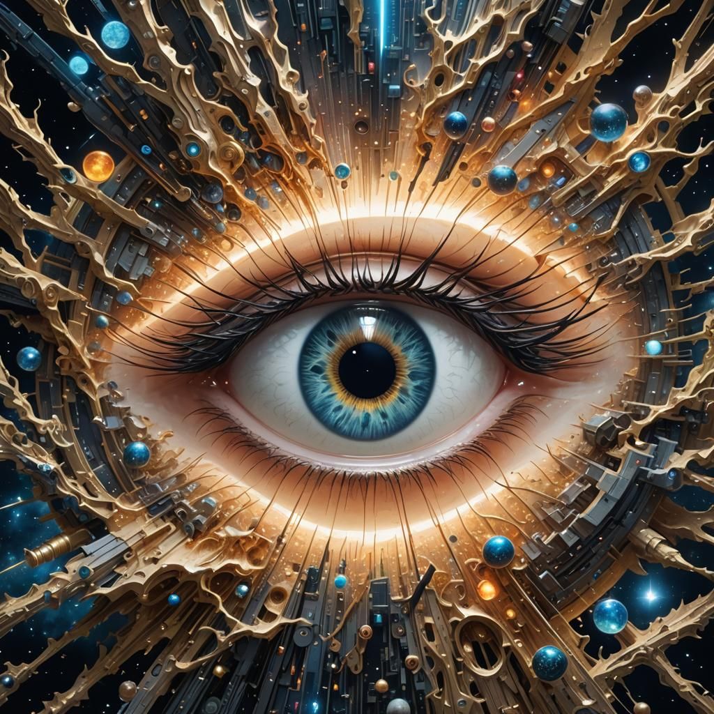 The all seeing eye - AI Generated Artwork - NightCafe Creator