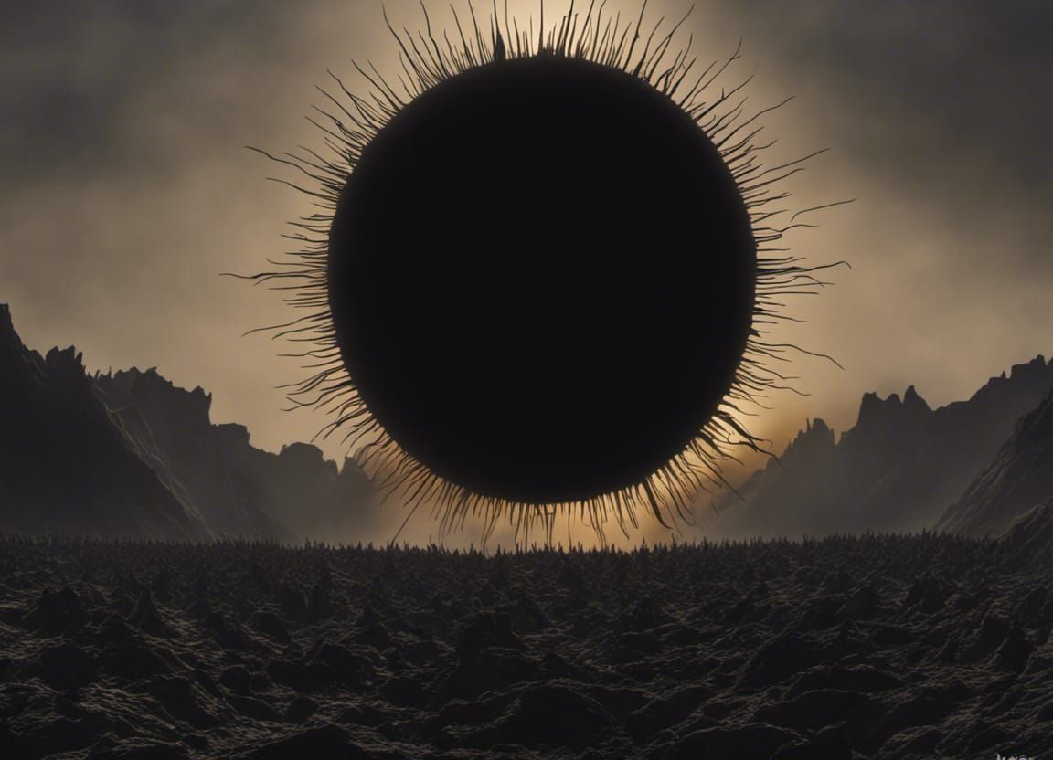 Black sun, Masterpiece, High Detail, 4K, Nikon Photography, ISO 100 ...