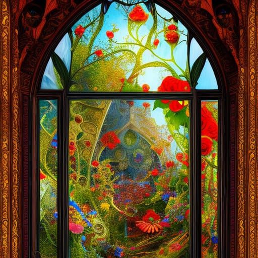 Window into my soul. - AI Generated Artwork - NightCafe Creator