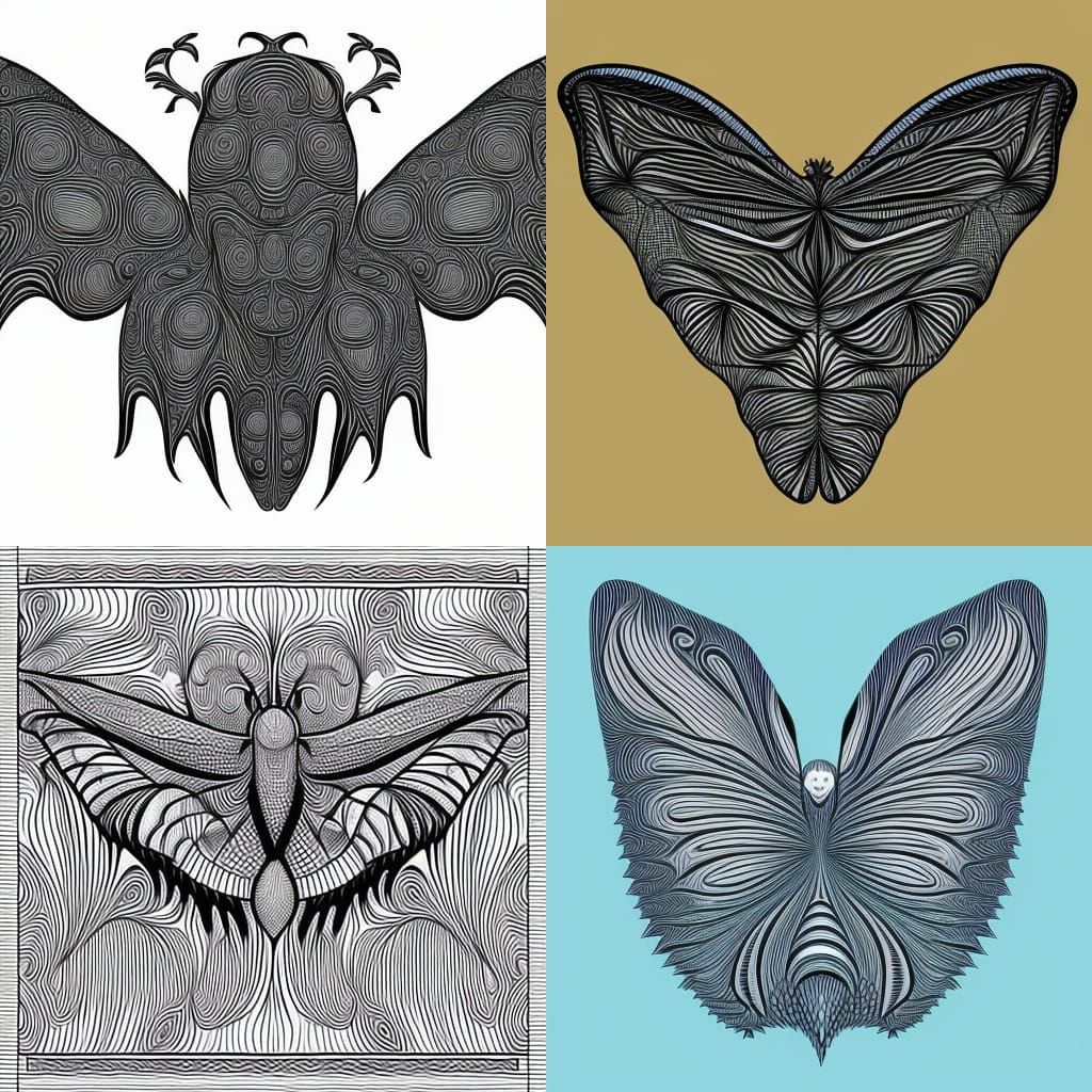 mothman sleeping - AI Generated Artwork - NightCafe Creator