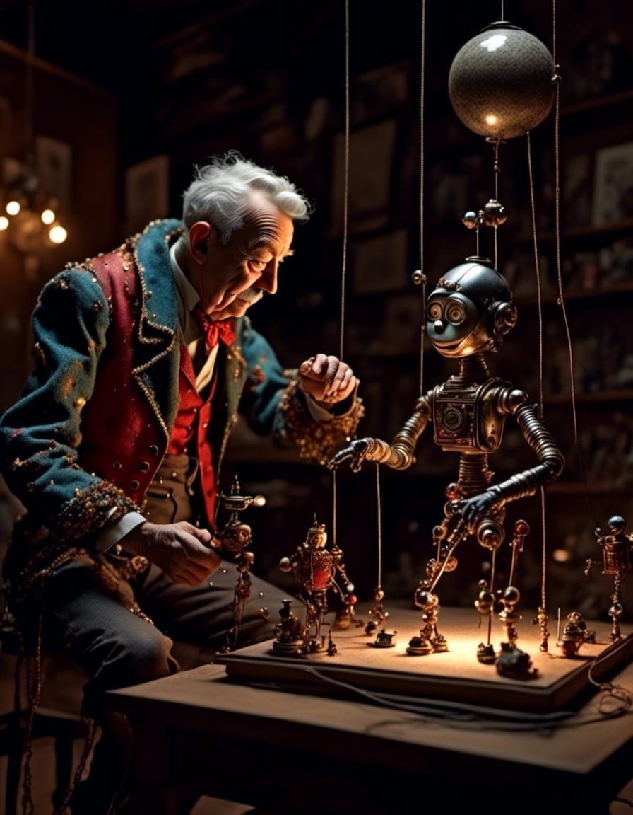 Puppet Master - AI Generated Artwork - NightCafe Creator