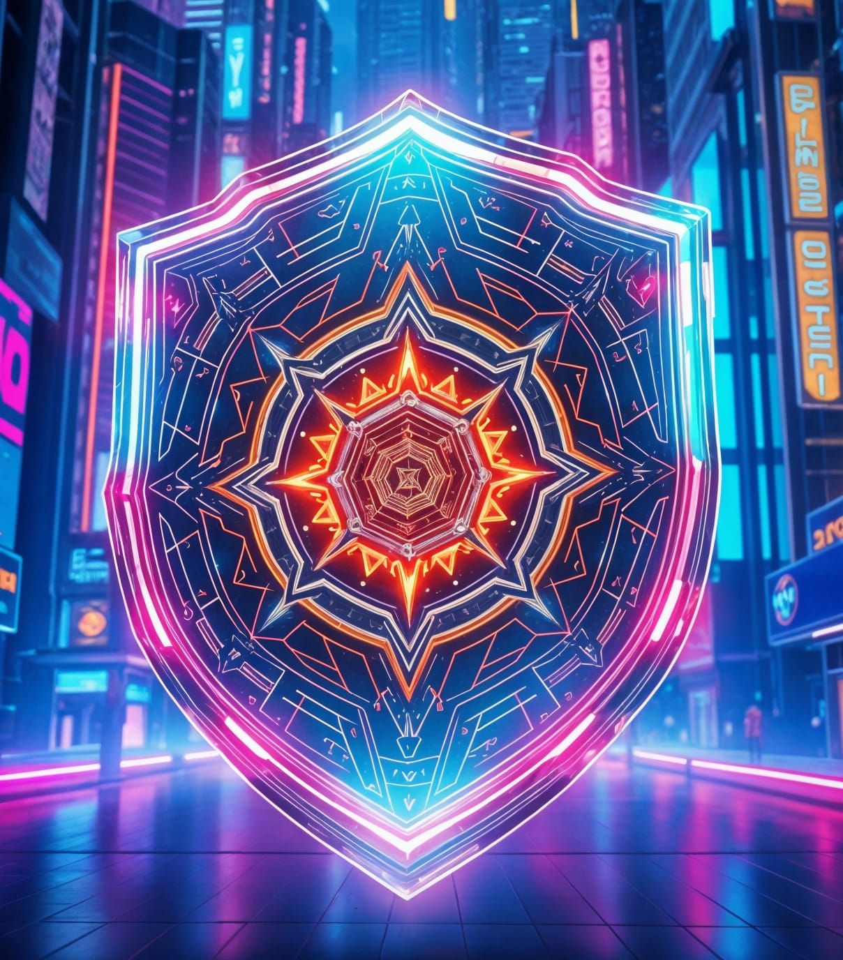 A futuristic shield (Challenge) - A futuristic shield (Chall...