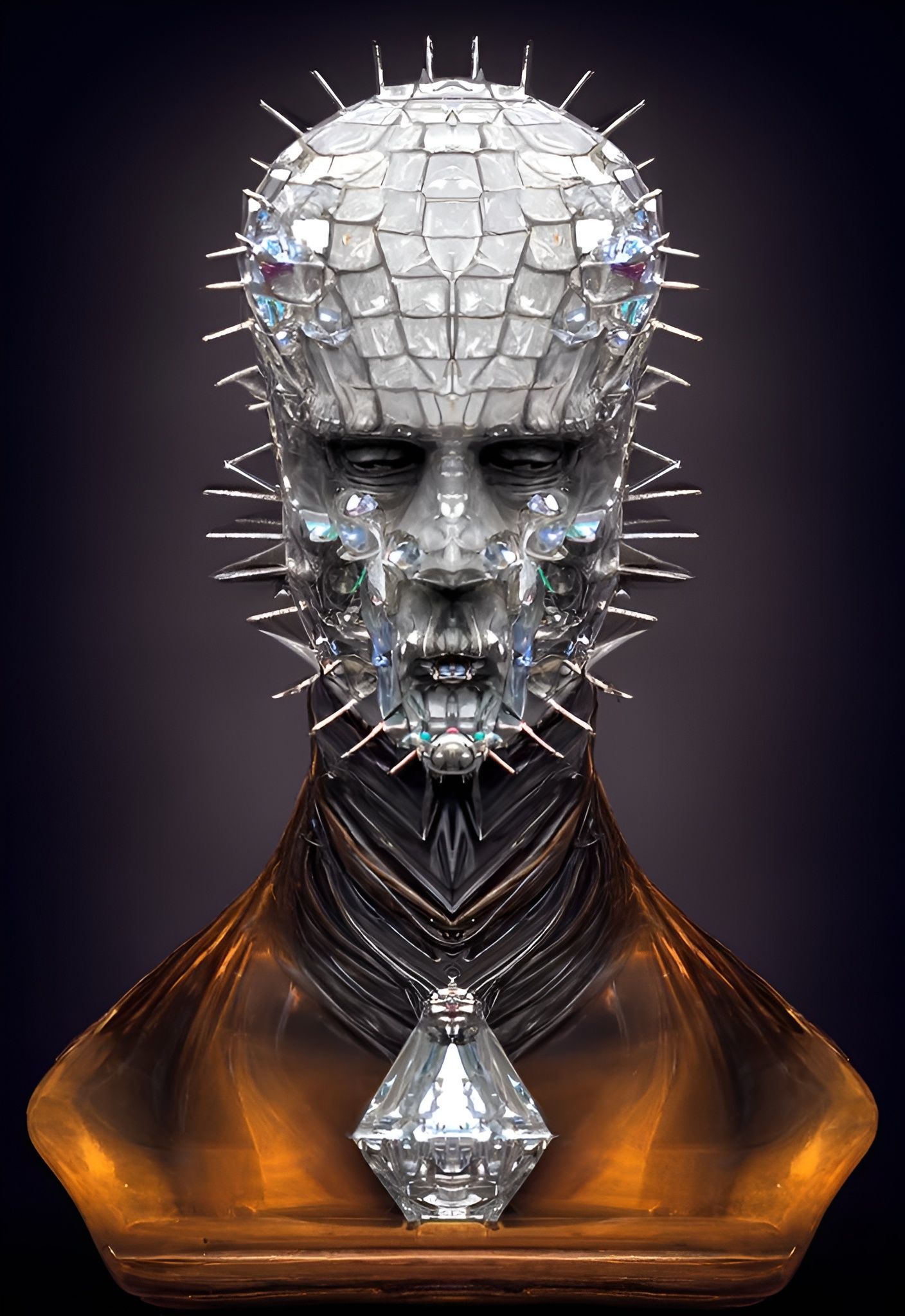 Crystal Killers - Pinhead - AI Generated Artwork - NightCafe Creator