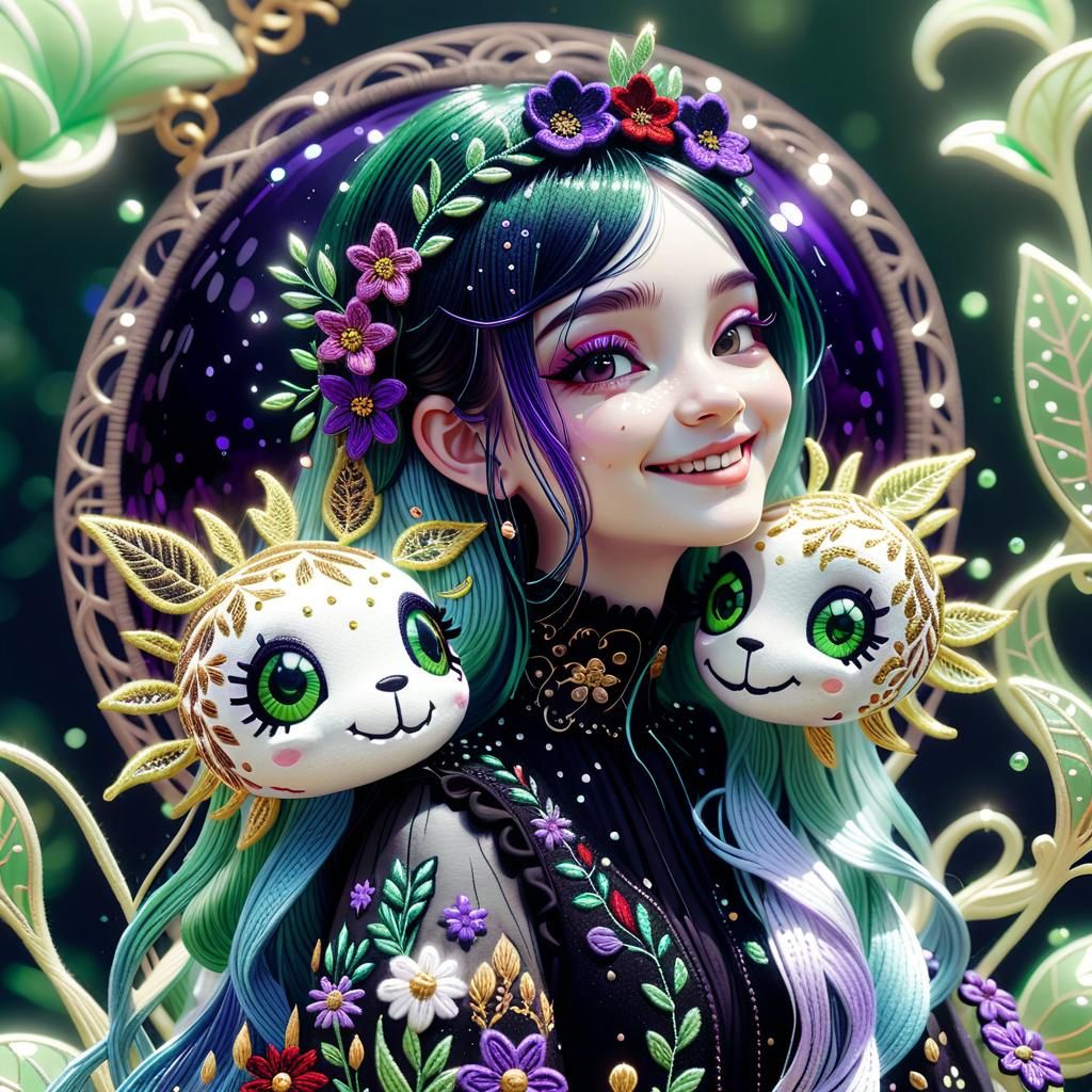 In a cute fantasy world - AI Generated Artwork - NightCafe Creator