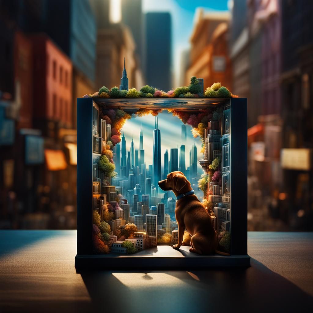 Scene within a scene - AI Generated Artwork - NightCafe Creator