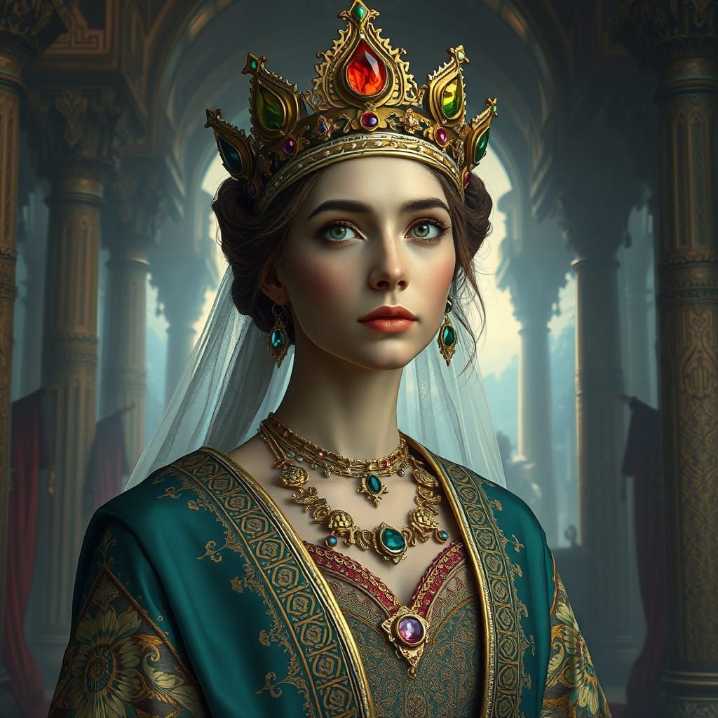 Beautiful Jewish princess - Regal Jewish Princess in Ancient...