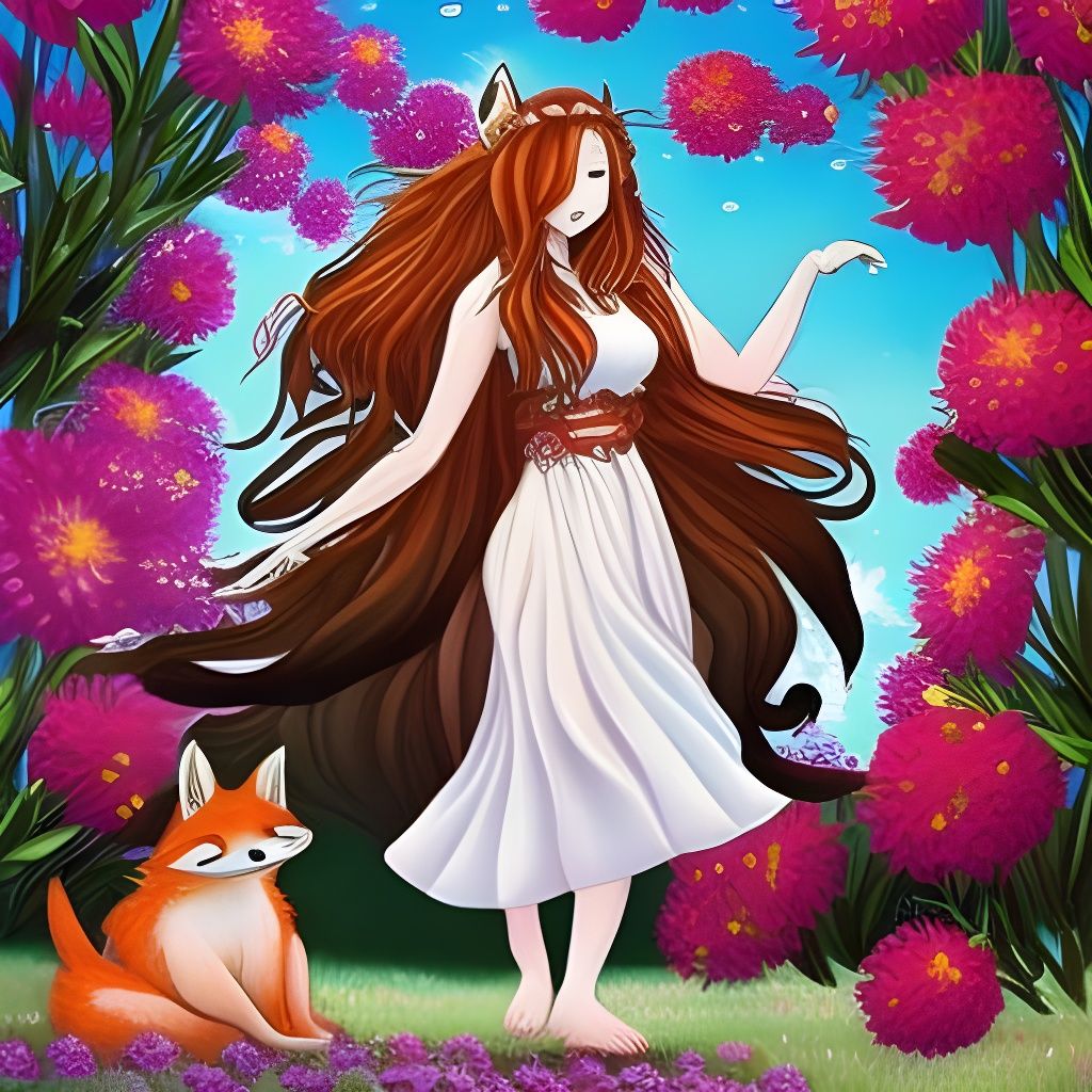 spooky redhead fae of the netherworld - AI Generated Artwork ...