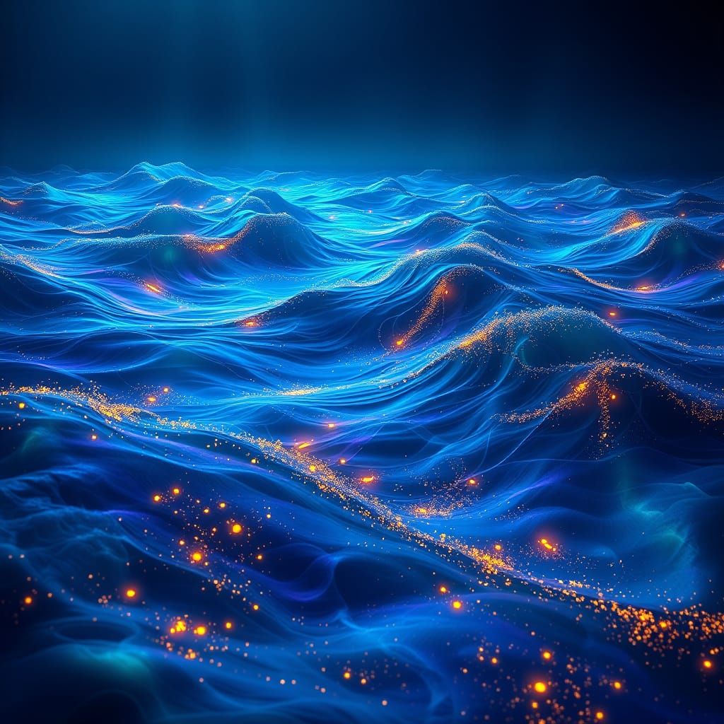 Oceano nox - Ethereal Oceano Nox Waves Unfold in Cinematic,