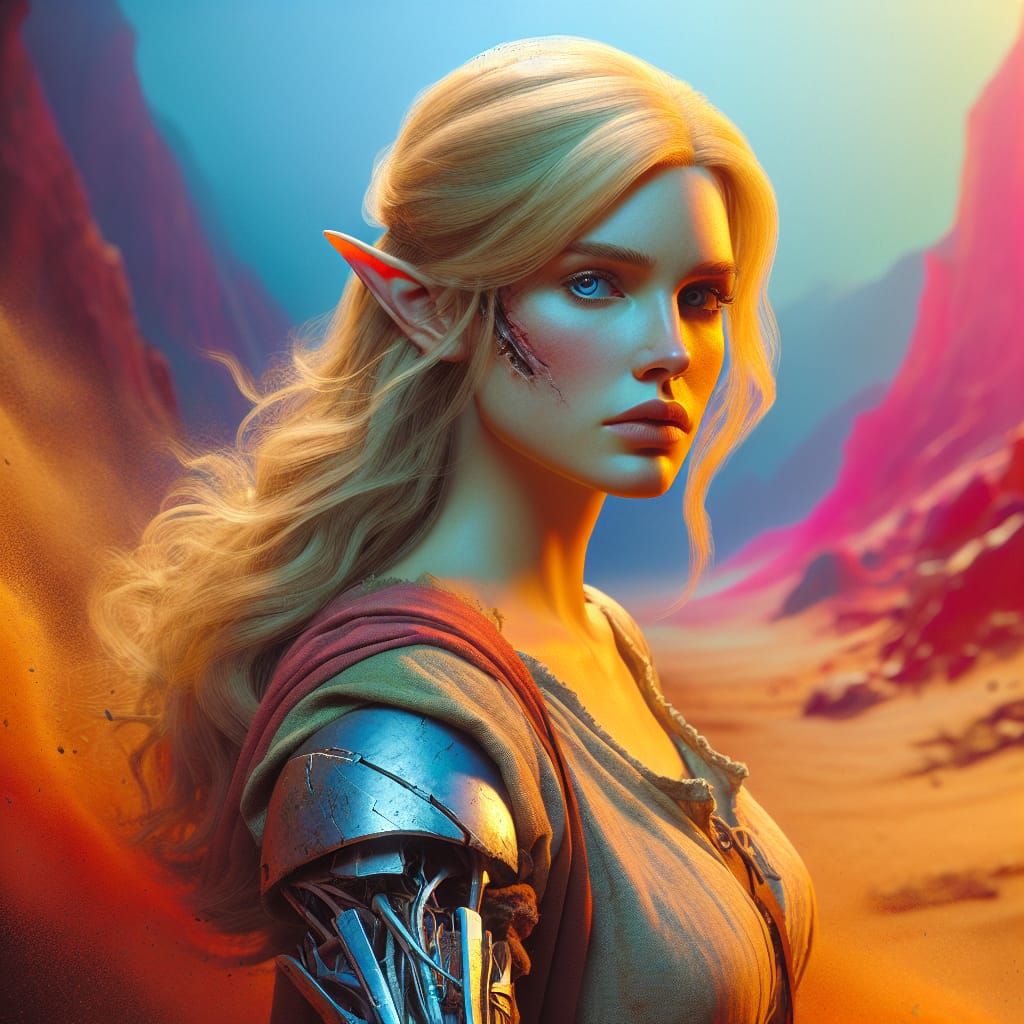 Futuristic Hope - AI Generated Artwork - NightCafe Creator