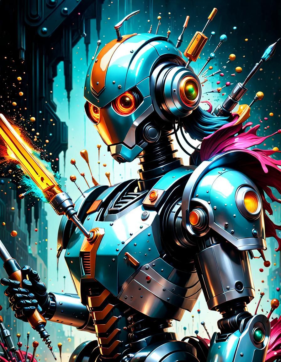 Robotics - Home helper - AI Generated Artwork - NightCafe Creator