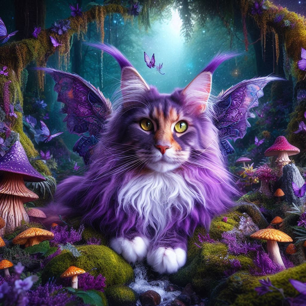 Elven Cat - AI Generated Artwork - NightCafe Creator
